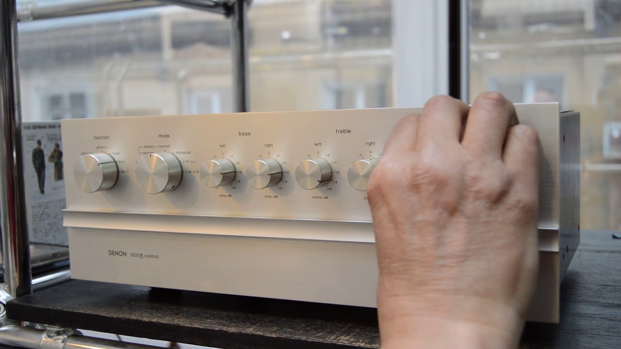 Denon POA 1000b PRA1000b - YouTube