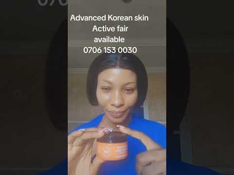 Advanced Korean active fair face cream is a banger
