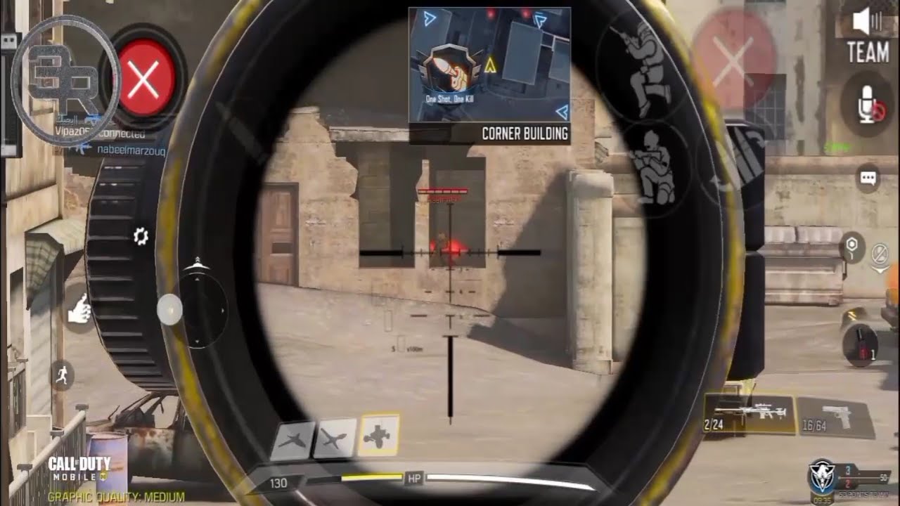 Sniper practice Call of duty mobile - YouTube