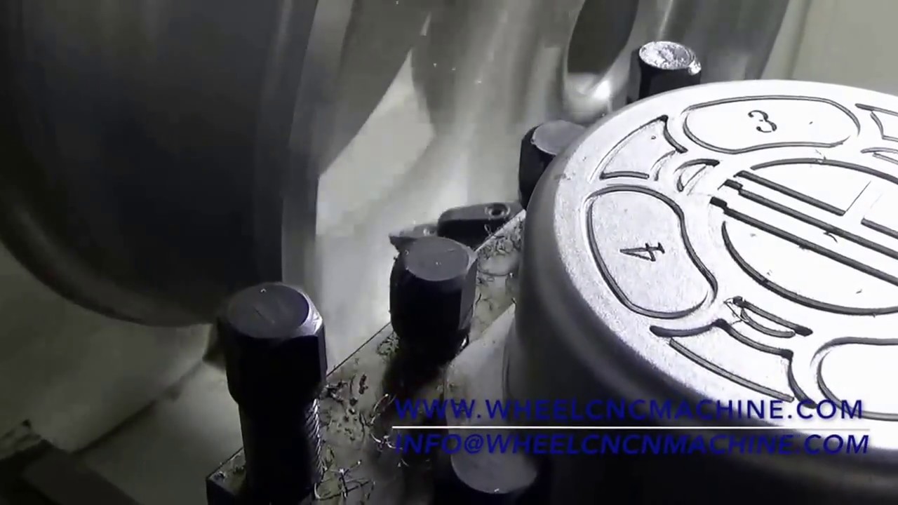 How to process car wheels using cnc machine？ - YouTube