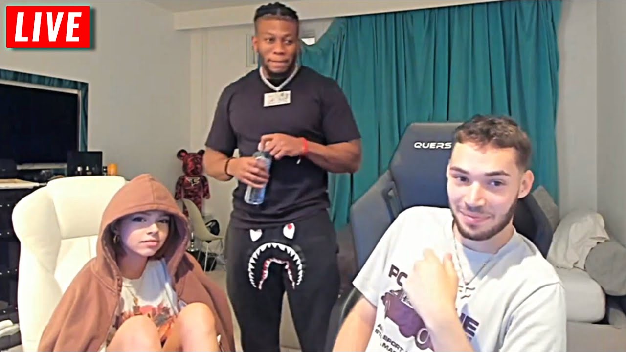 Adin Ross Confronts PamiBaby About Cheating On Him with Zias... - YouTube