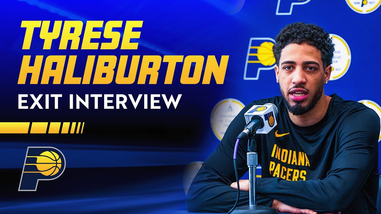 Tyrese Haliburton 2023-24 Exit Interview | Indiana Pacers - YouTube