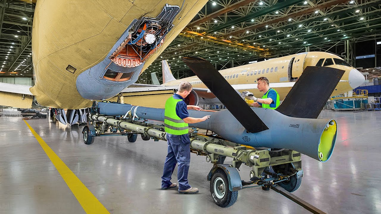 The Incredible Process of Building Airbus Military Aircraft - YouTube