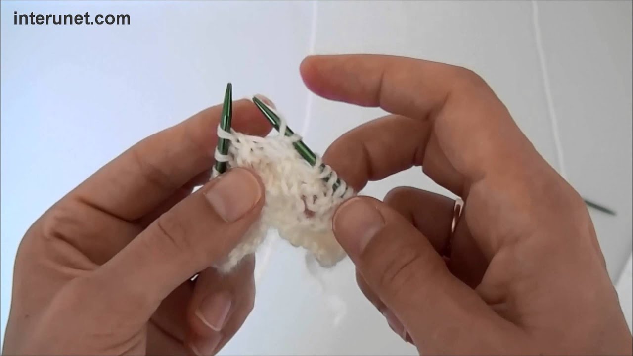 How to knit elegant and fancy diamond pattern - knitting tutorials ...