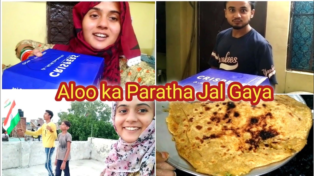Aloo ka Paratha jala diya 😥 || sam bhai kya laye || Umangkajahaan ...