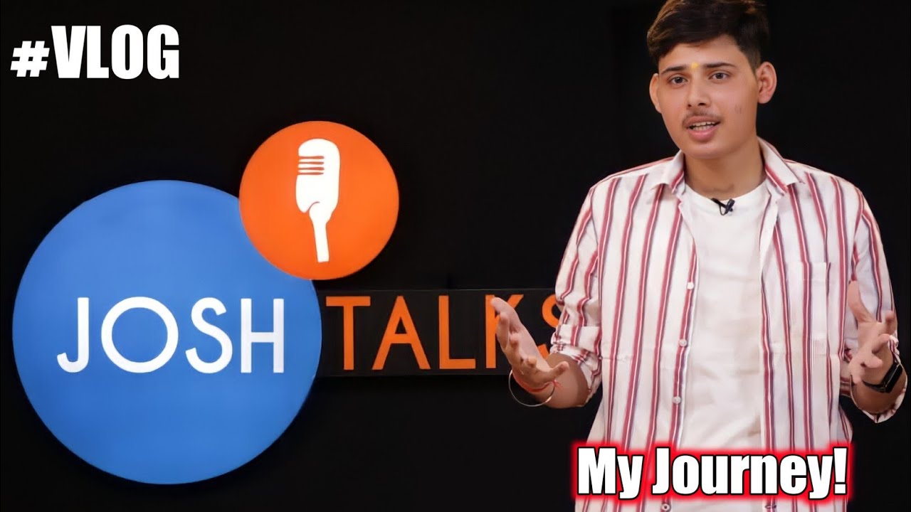 My @JoshTalksLive Experience! | Josh Talks Studio Full Behind The ...