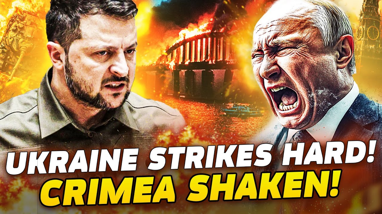 ⚡️DEVASTATING STRIKE HITS CRIMEA! UKRAINE SHOCKS THE WORLD! AIRFIELDS ...