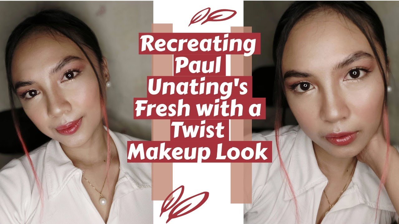 Paul Unating's Fresh with a Twist Inspired Makeup Look - YouTube