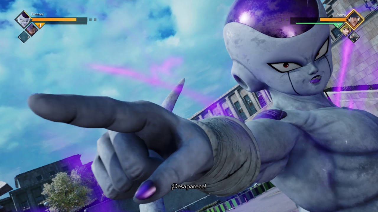 JUMP FORCE FREEZER GAMEPLAY - YouTube