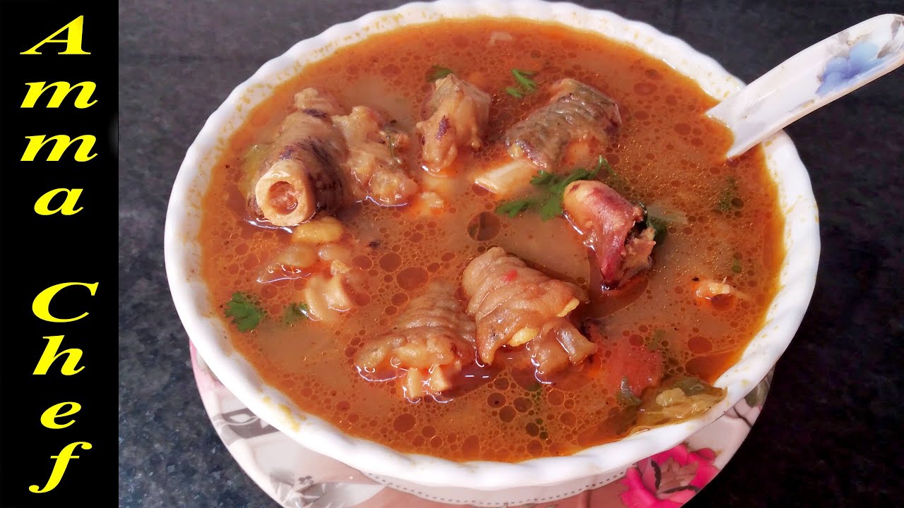 ரோட்டு கட ஆட்டு கால் சூப் | Attukal Soup recipe in tamil | Attukal soup ...