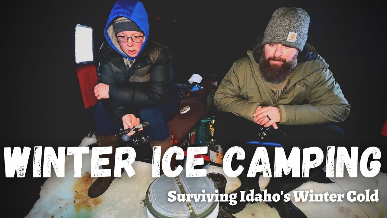 Ice Camping Cascade | Cold Tent Campin' - YouTube