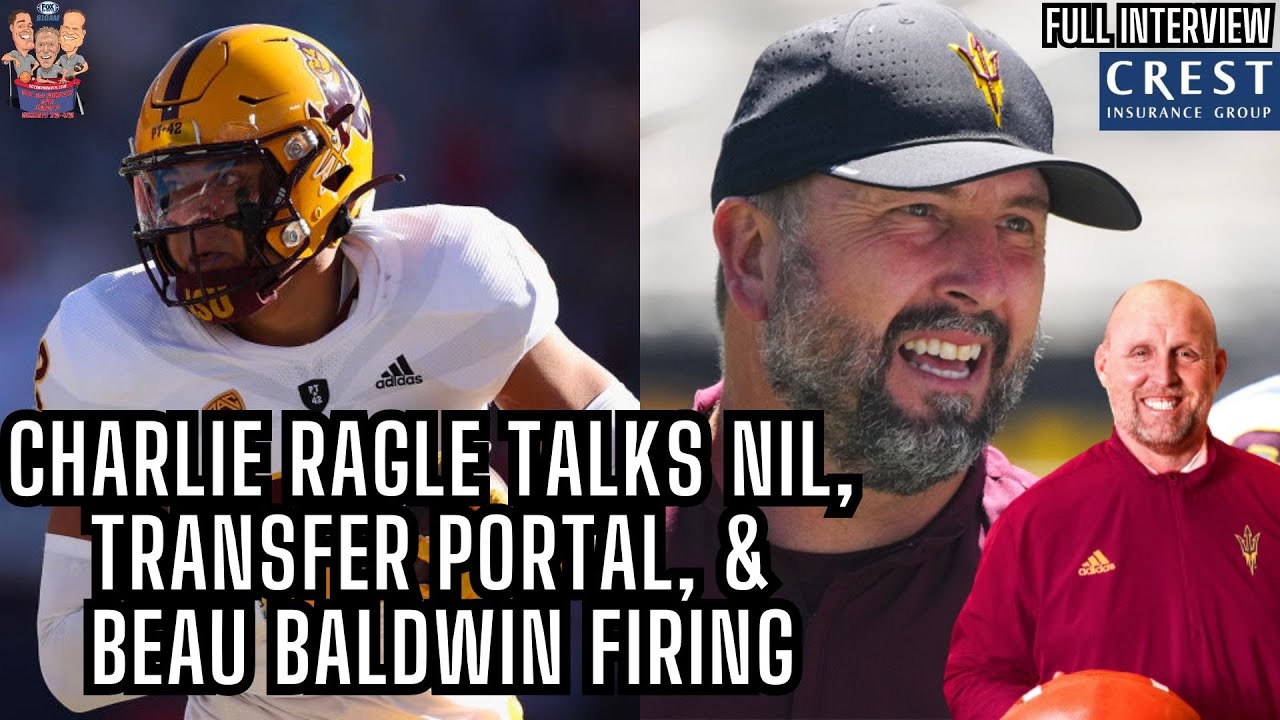 ASU Football Asst Head Coach Charlie Ragle talks Transfer Portal, NIL ...