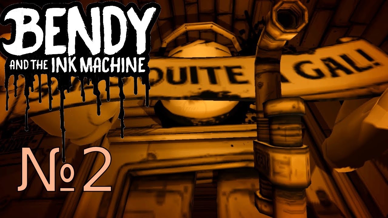 На побегушках у ангела. Прохождение Bendy And the ink machine №2 - YouTube