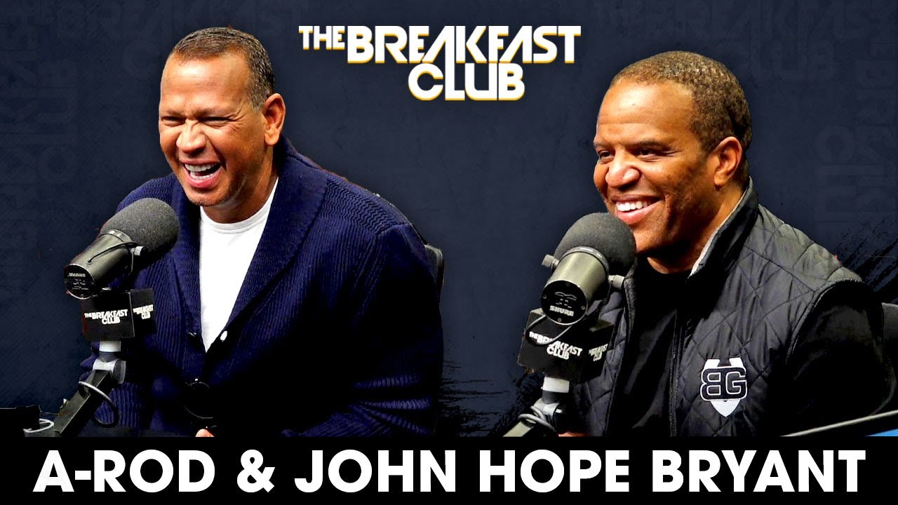 Alex Rodriguez & John Hope Bryant Talk Money Mindset, Yankees Baseball ...
