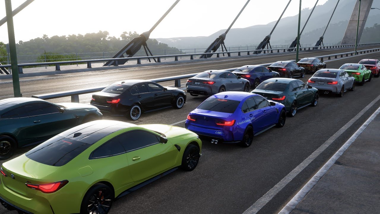 Forza Horizon 5 | 15 Fastest BMW M3 G80 & BMW M4 G82 Battle For $10Mill ...