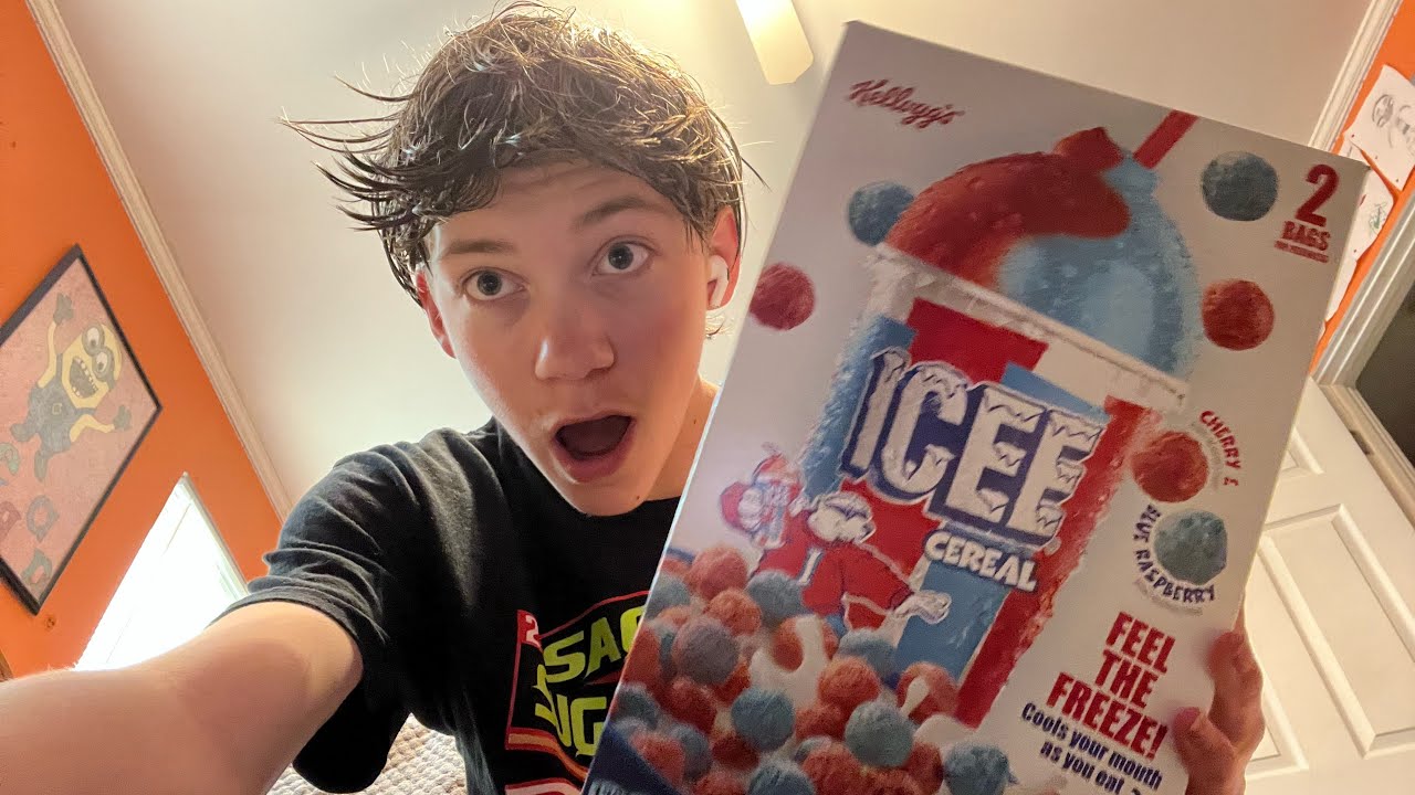 Trying ICEE Cereal - YouTube