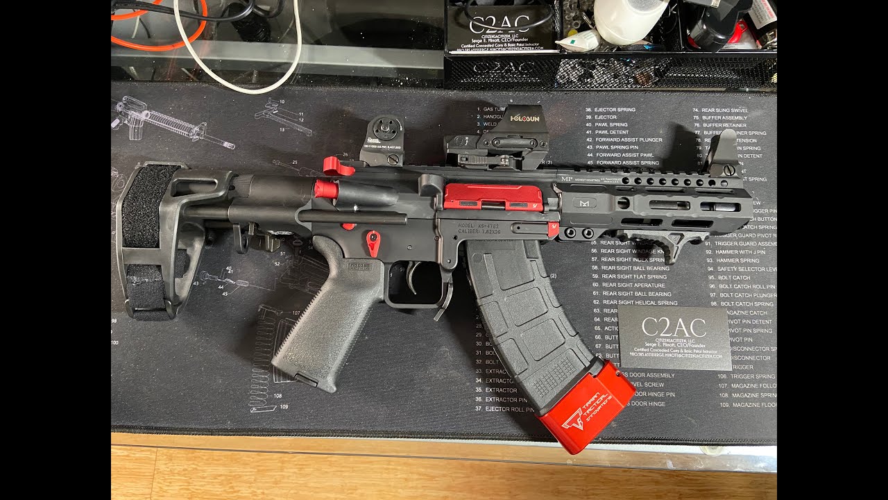 5" #PSA KS 47 Build 7.62 x 39 - YouTube