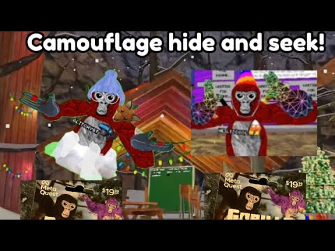 Camouflage hide and seek for 5000 shiny rocks with - YouTube