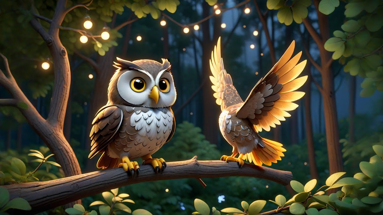 Four Singing Owls Hoot in Harmony + More Nursery Rhymes & Kids Songs ...