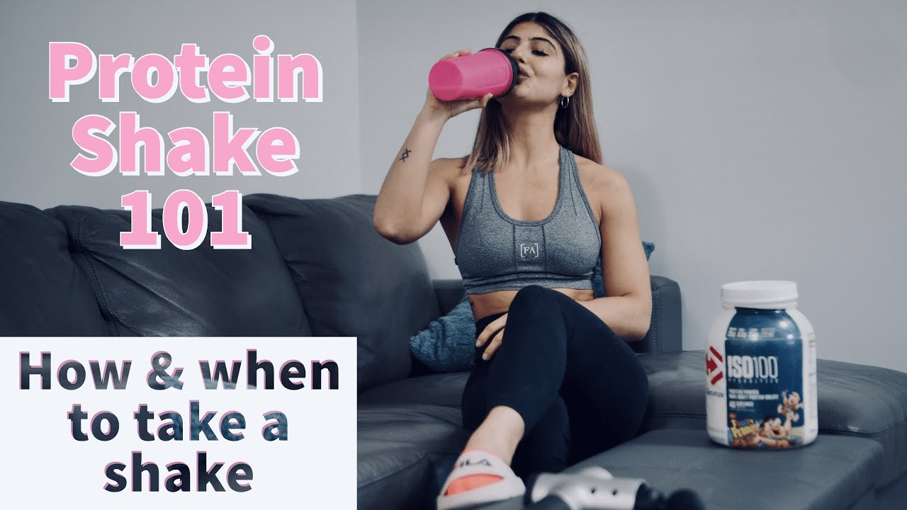 How to make a protein shake and the BEST time to consume it. - YouTube