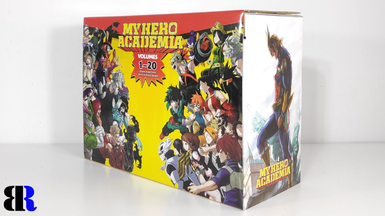 My Hero Academia Box Set | Unboxing & Covers Views | Box Set 1 ...