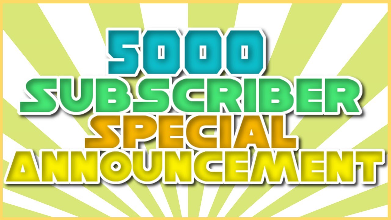 PIXELDIP 5000 SUBSCRIBER SPECIAL ANNOUNCEMENT! ★ FIRST EVER LIVESTREAM ...