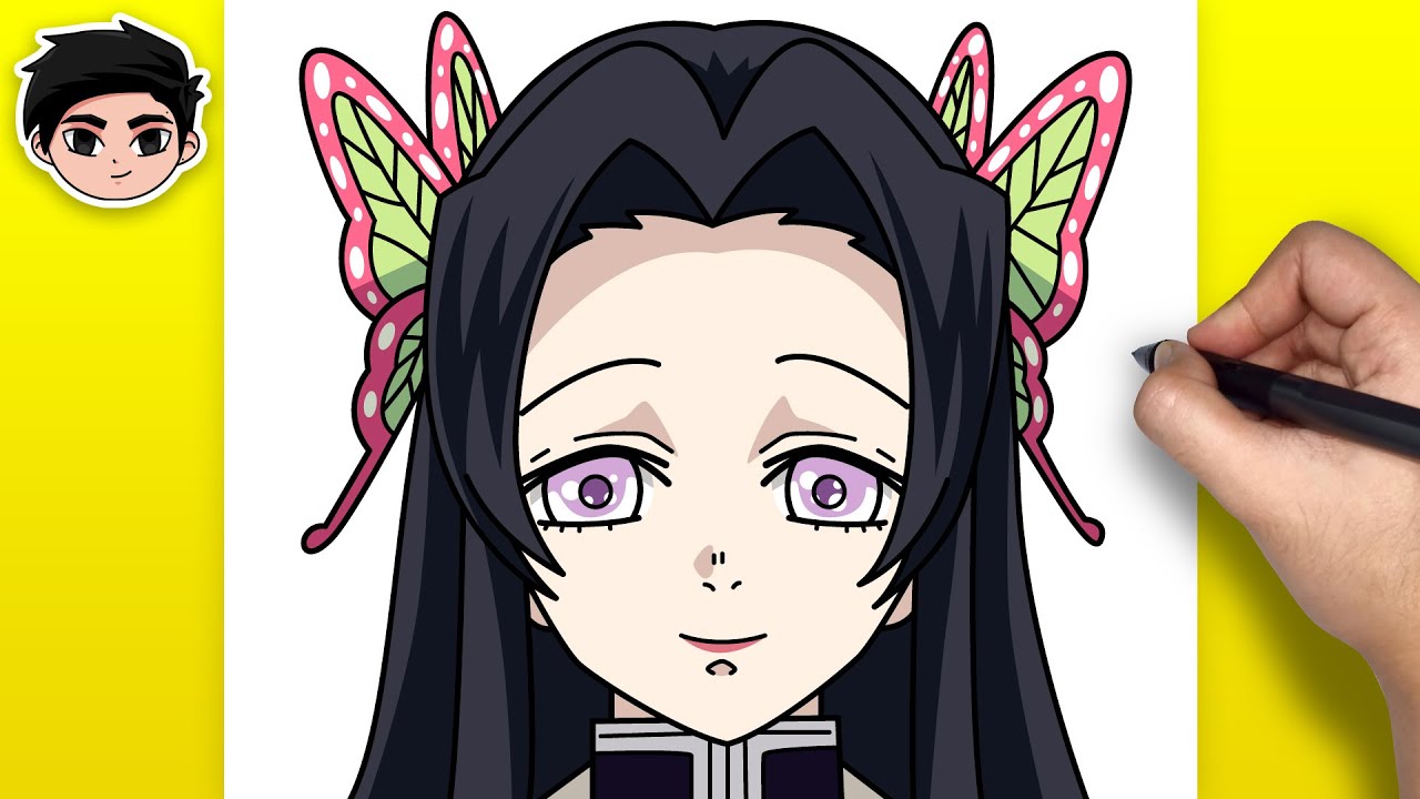 Como Desenhar Kanae Kocho (Demon Slayer) - YouTube