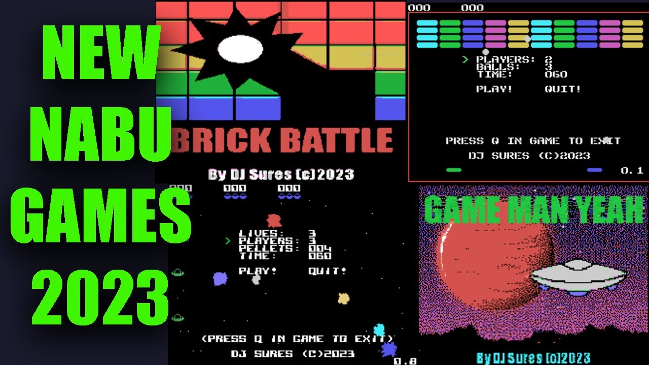 55 - New NABU Games for 2023 - YouTube