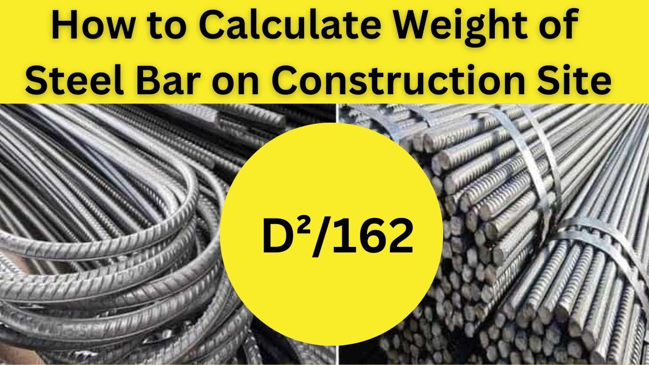 Steel Bar Weight Calculation | Steel Weight Formula | Weight of 8mm ...