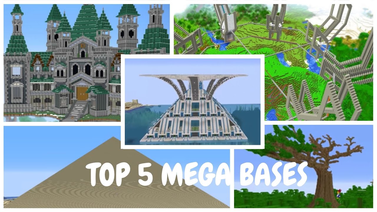 Top 5 Hermit MEGA BASES | Hermitcraft 7 - YouTube