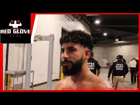 Post Fight Comments By Adam Saleh After His Draw Vs Landon McBroom.