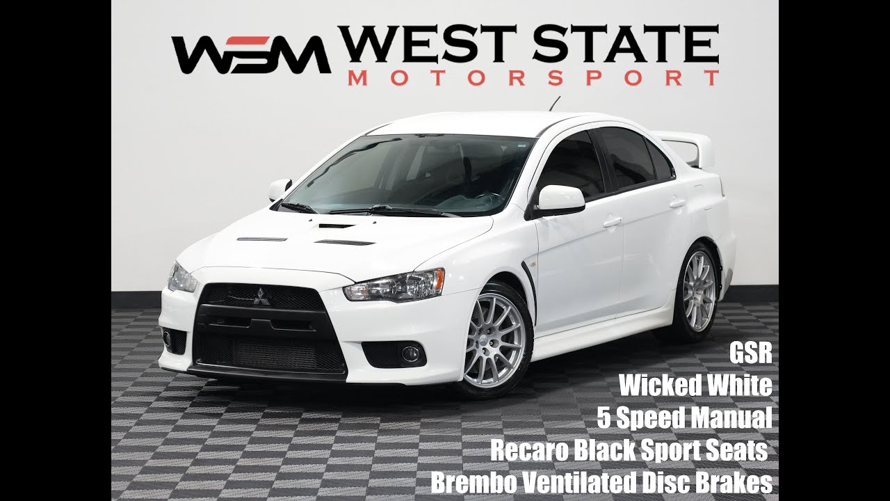 2011 Mitsubishi Lancer Evo GSR West State Motorsport #WSM1664 - YouTube