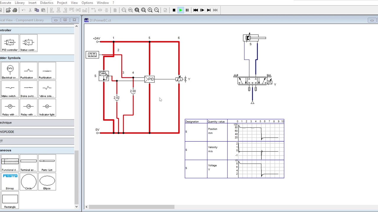 Simulación esquema de control Brandon Andrade Pérez - YouTube