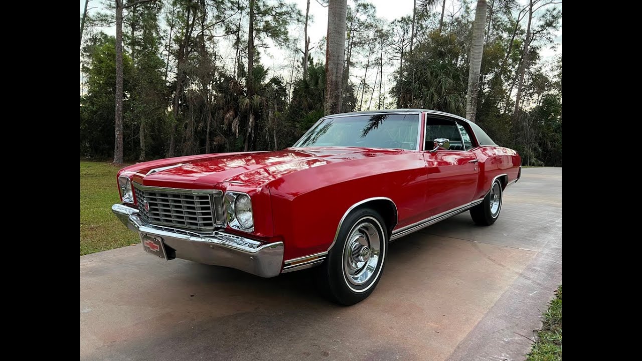 The First Generation Monte Carlo was Chevy's First Personal Luxury ...