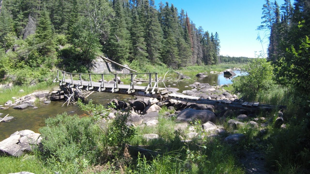 Solo Hiking to Caribou Lake on the Mantario Trail, Manitoba - YouTube