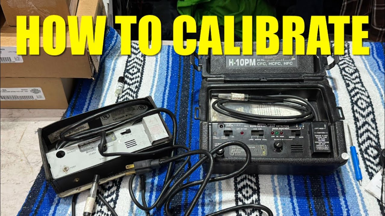 How to Calibrate the H-10 Pro Leak Detector - YouTube