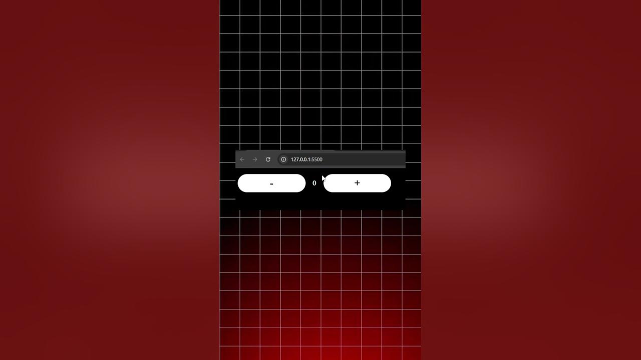 "Simple counter button using HTML & JavaScript! 🚀 Try it out! 💡👇 #uiux #coding #webdesign # ...