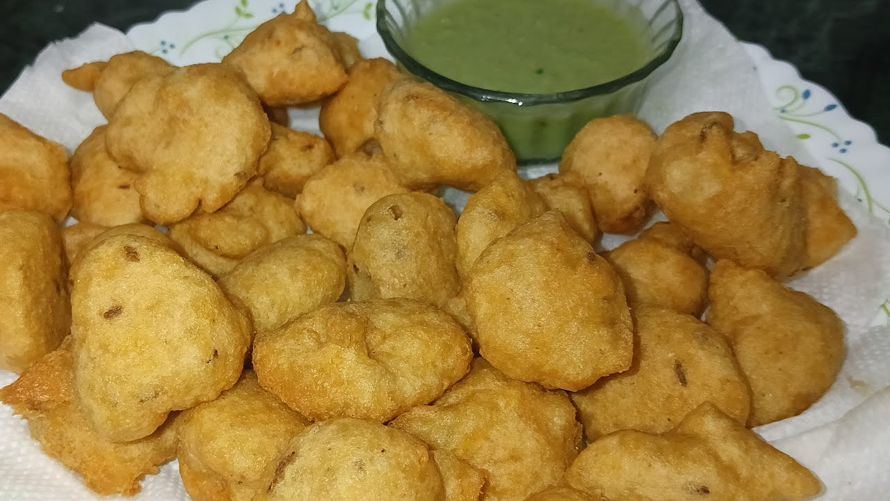 मसूर दाल की पकौड़ी .. Red lentils pakode recipe - YouTube