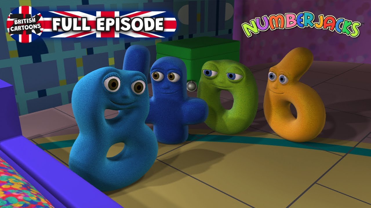Numberjacks | Season 2, Episode 11 | ZeeKay British Cartoons - YouTube
