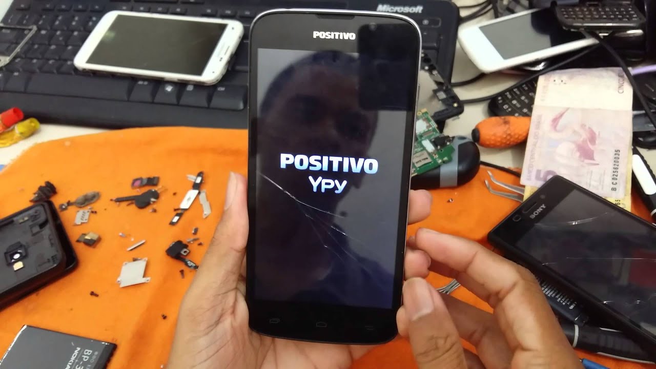 HARD RESET POSITIVO YPY S500 - YouTube