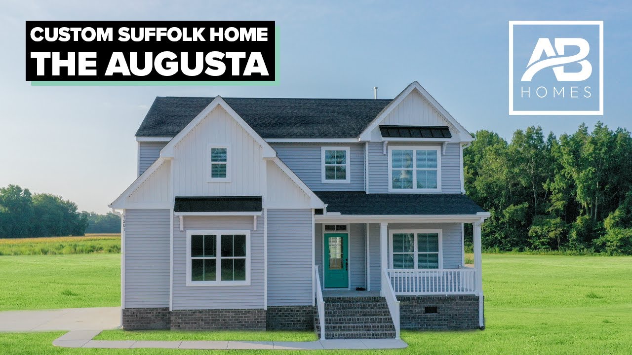 New Custom Augusta Model in Suffolk VA | Custom Home Builder in Suffolk ...