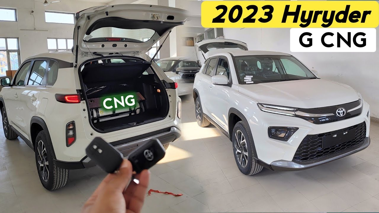 All New Toyota Hyryder CNG 2023 - YouTube
