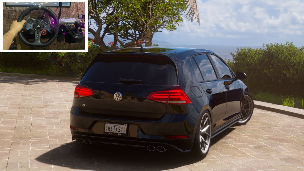 VW GOLF R - FH5 | LOGITECH G29 - YouTube