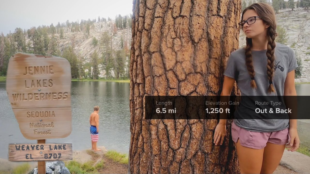 Weaver Lake Trail - Jennie Lakes Wilderness - Sequoia National Forest ...