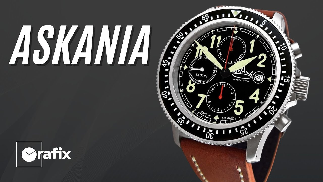 Gli orologi Askania: eleganza e precisione per il tuo polso - YouTube