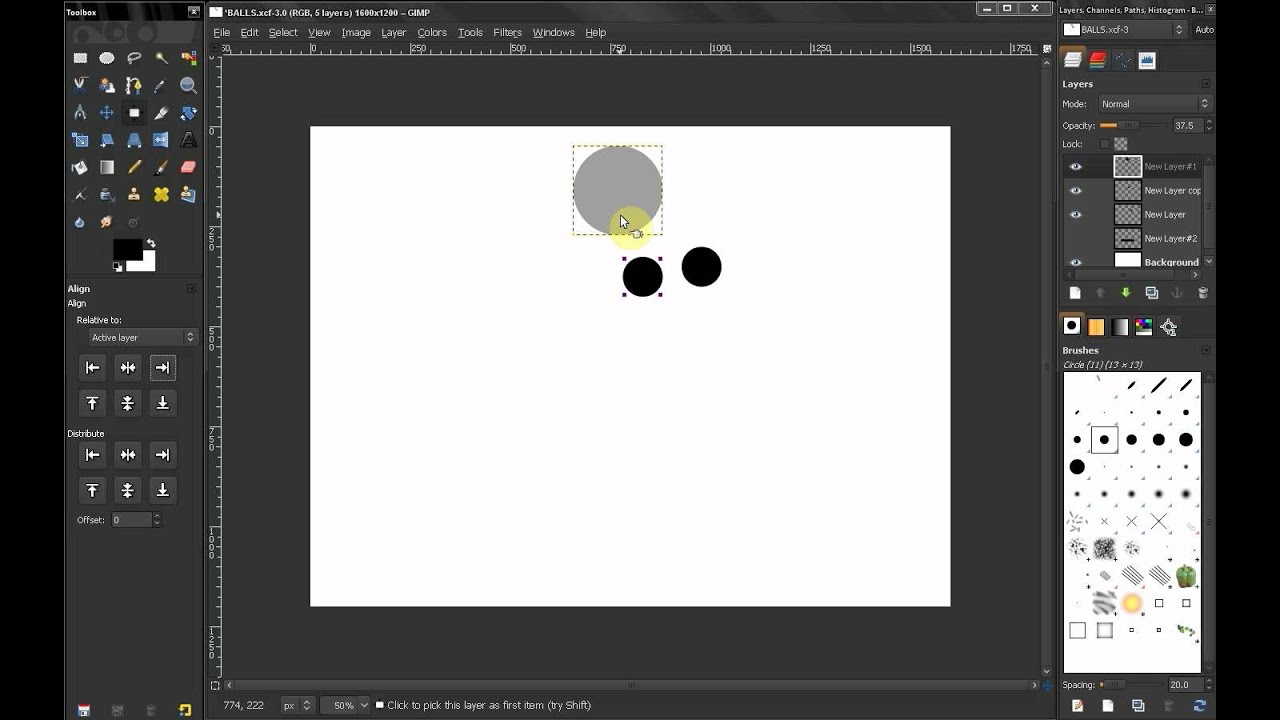 Alignment Tool GIMP Beginners Guide Ep42 YouTube Alignment Tool GIMP Beginners Guide Ep42 YouTube