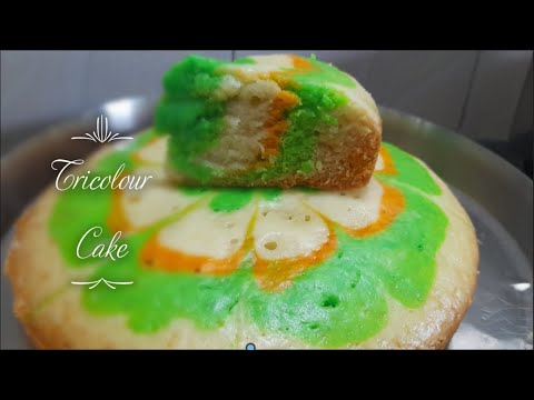 Tricolour Cake - YouTube