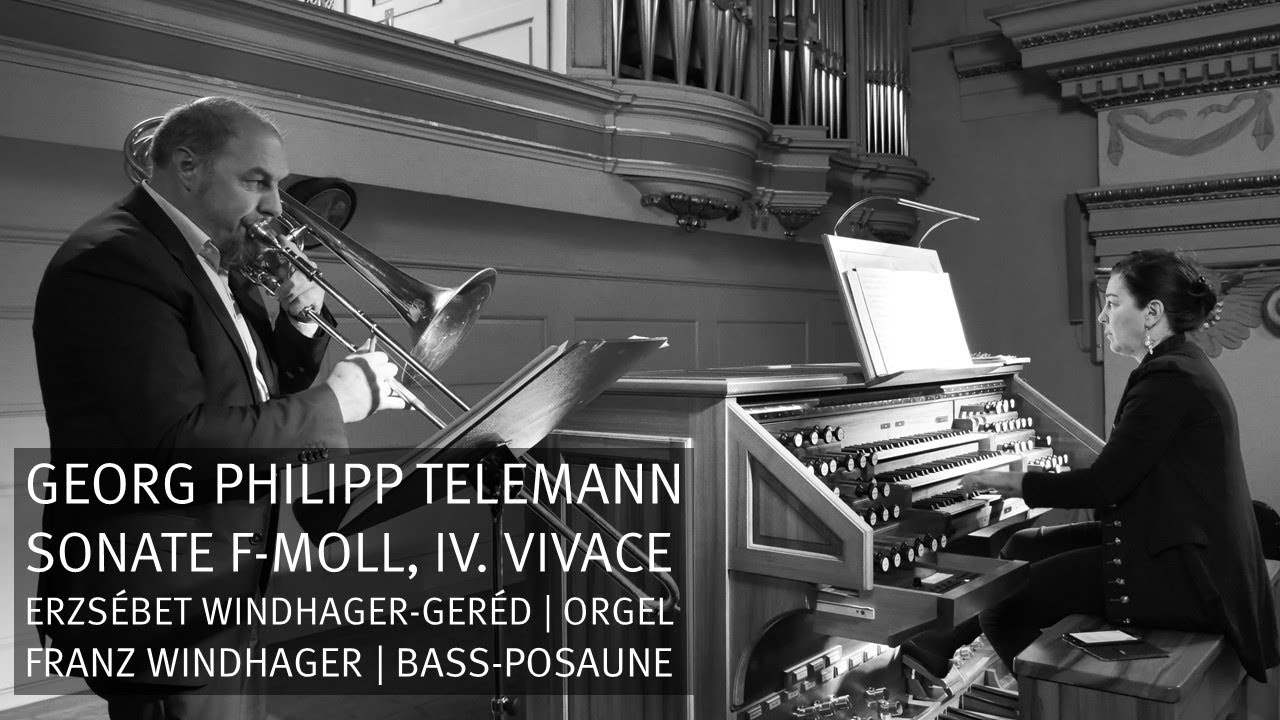 Georg Philipp Telemann: Vivace aus der Sonate f-moll, Erzsébet ...