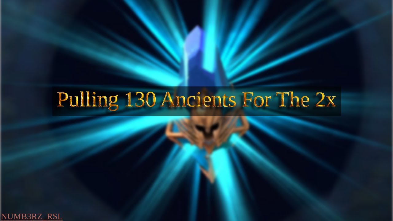 Pulling over 100 Ancient Shards Hoping For Luck On The 2x - YouTube
