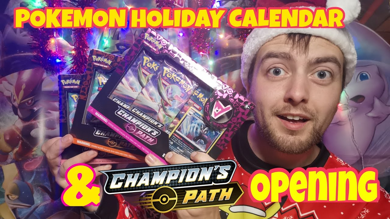 * CHAMPIONS PATH OPENING* Day 16 | Pokemon Holiday Calendar | Will We ...